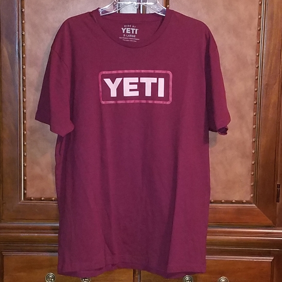 Yeti | Shirts | Like New Yeti Tshirt Large | Poshmark